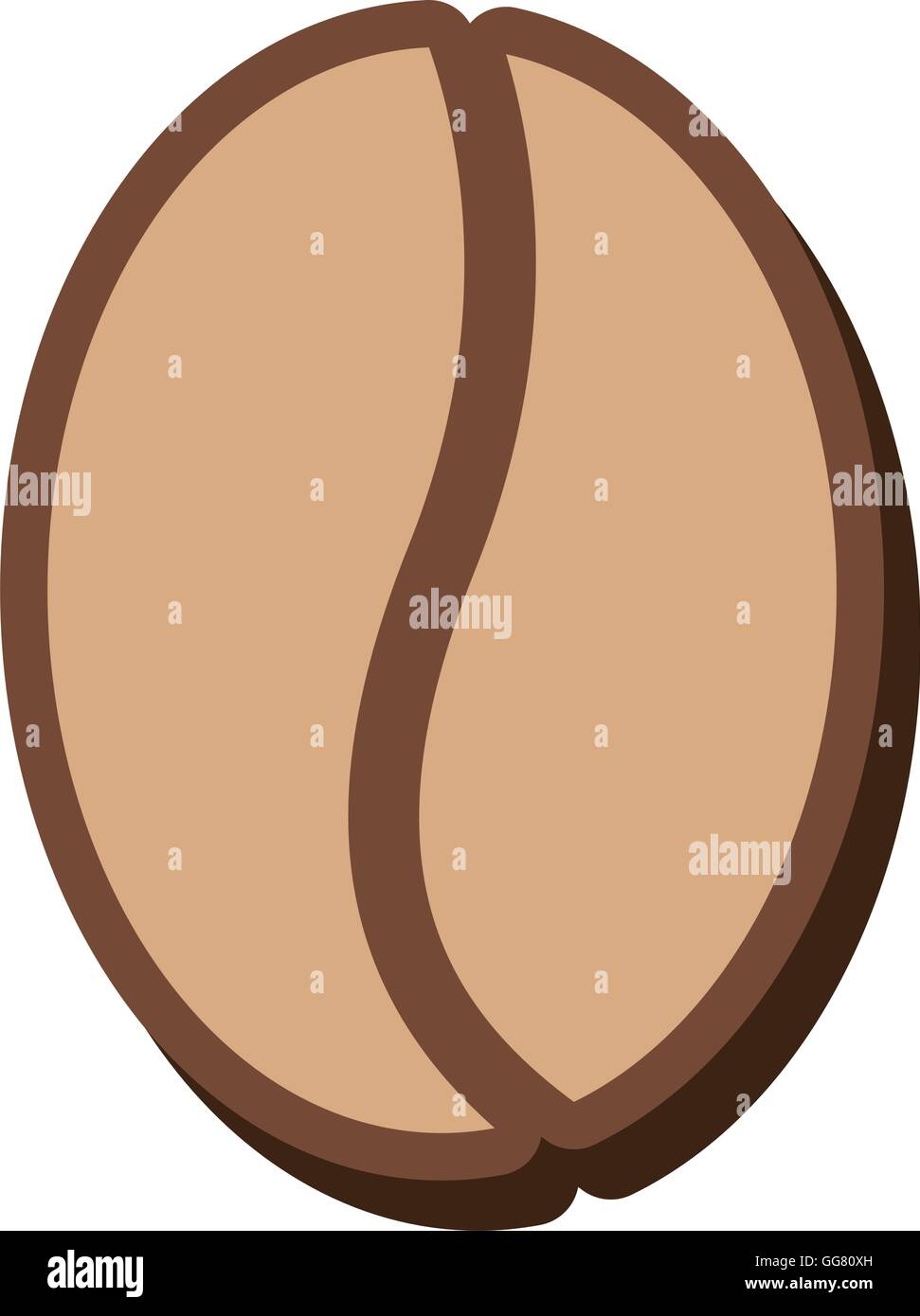 coffee grains isolated icon Stock Vector Image & Art - Alamy