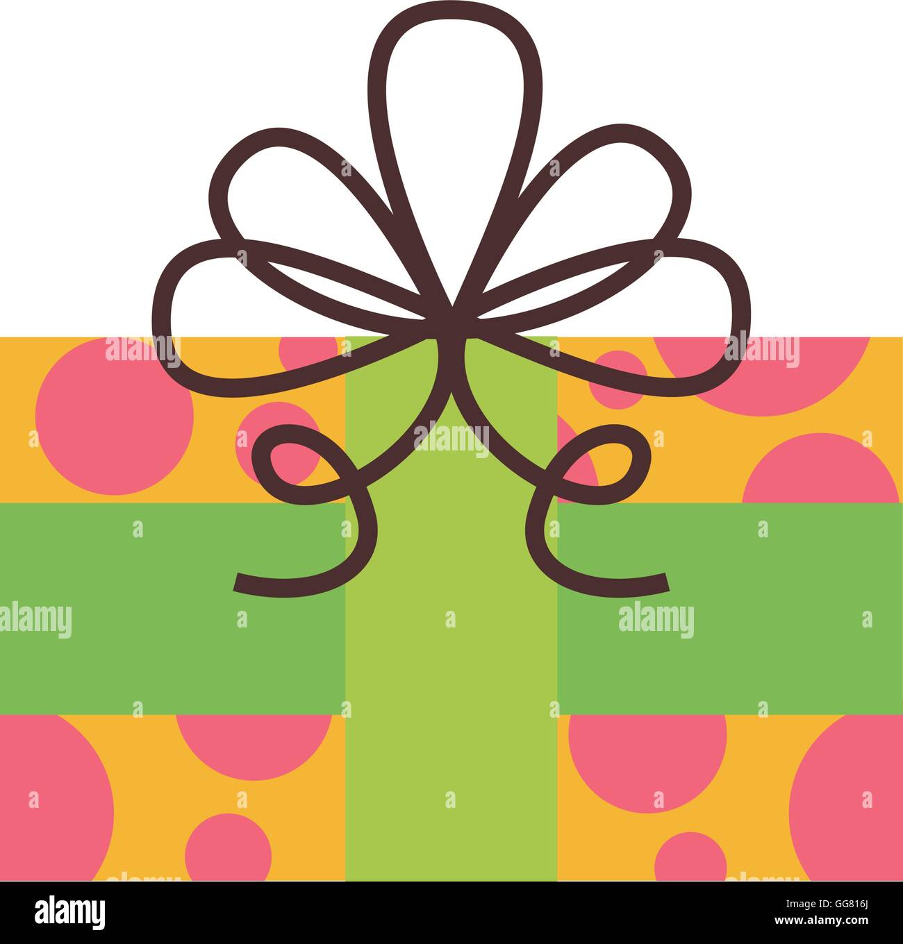 gift box present icon Stock Vector Image & Art - Alamy