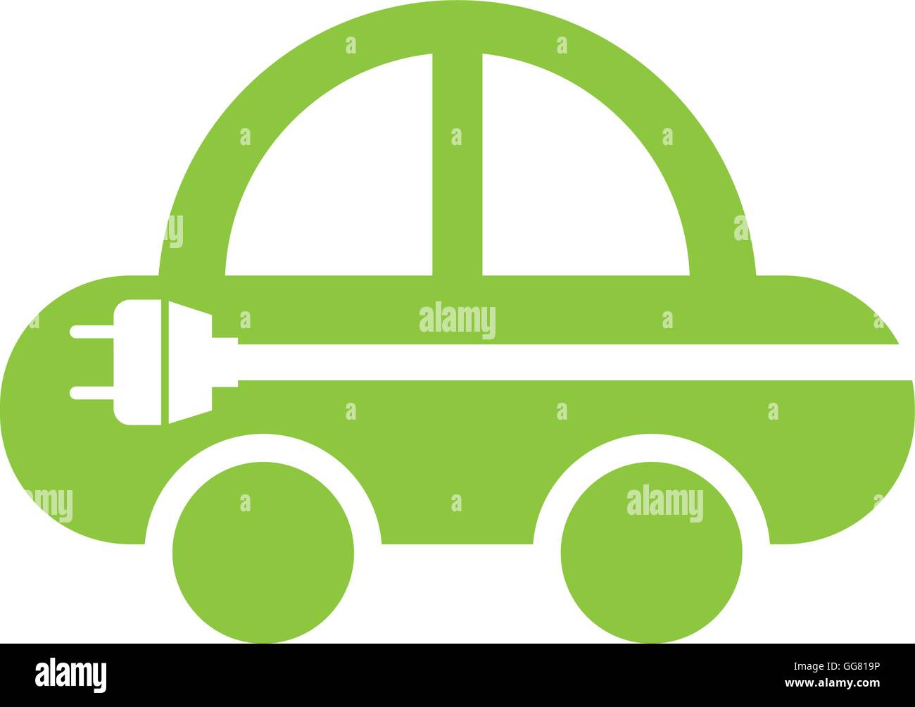 car ecology isolated icon Stock Vector Image & Art - Alamy
