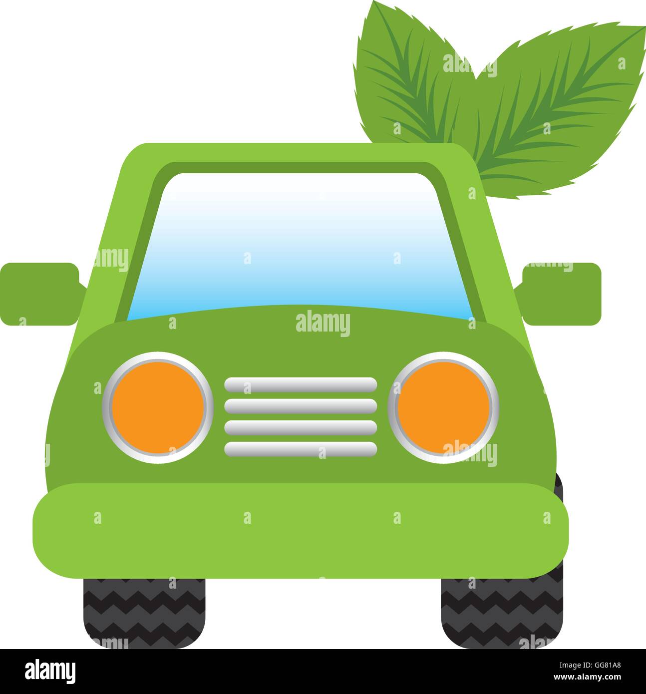 car ecology isolated icon Stock Vector Image & Art - Alamy