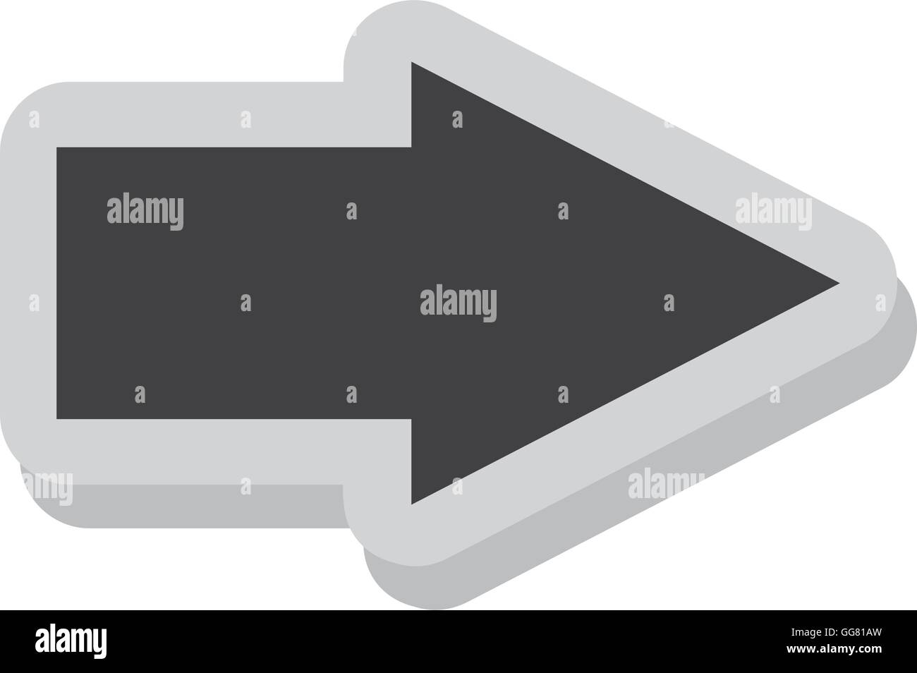 arrows signal index icon Stock Vector Image & Art - Alamy