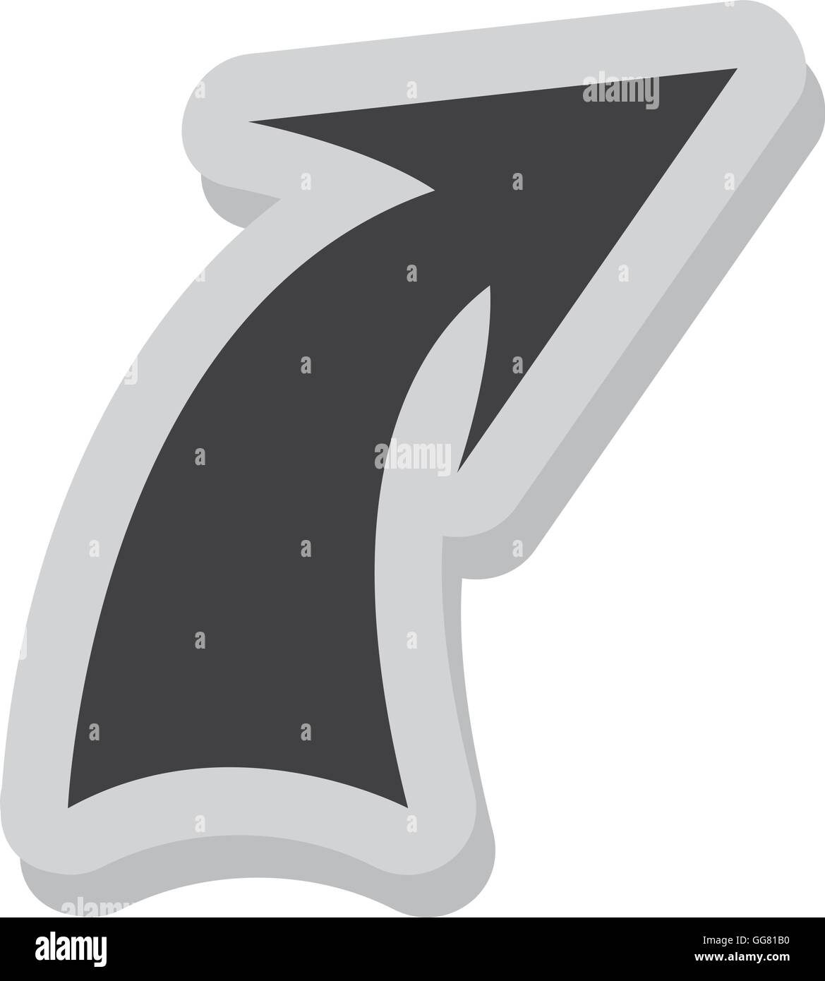 arrows signal index icon Stock Vector Image & Art - Alamy