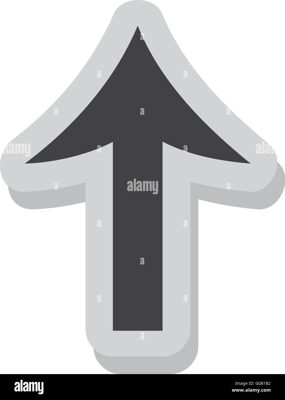 arrows signal index icon Stock Vector Image & Art - Alamy