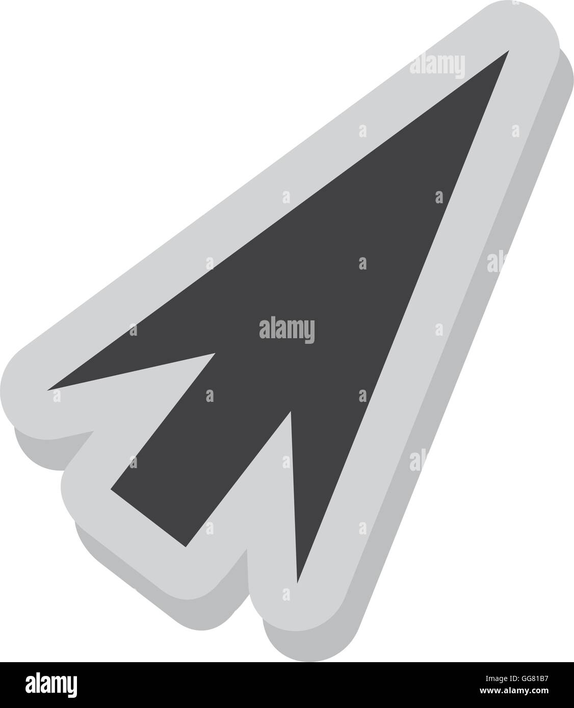 arrows signal index icon Stock Vector Image & Art - Alamy