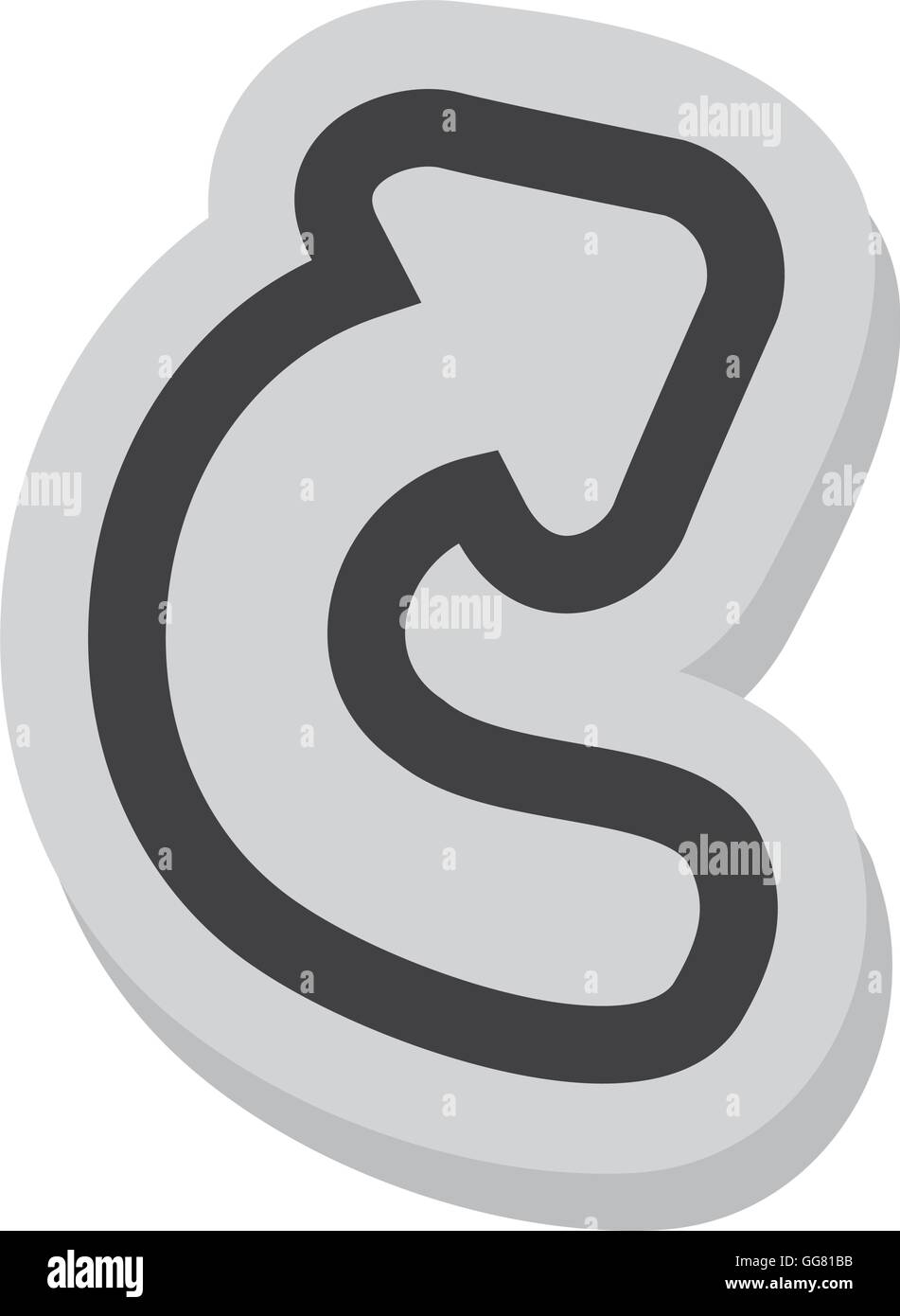 arrows signal index icon Stock Vector Image & Art - Alamy