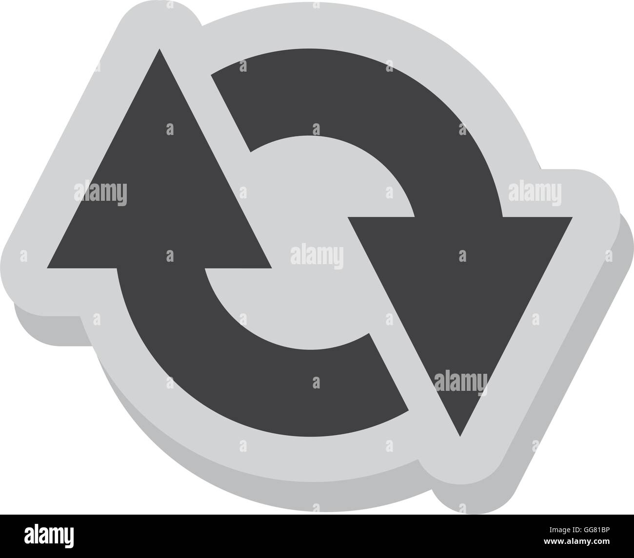 arrows signal index icon Stock Vector Image & Art - Alamy
