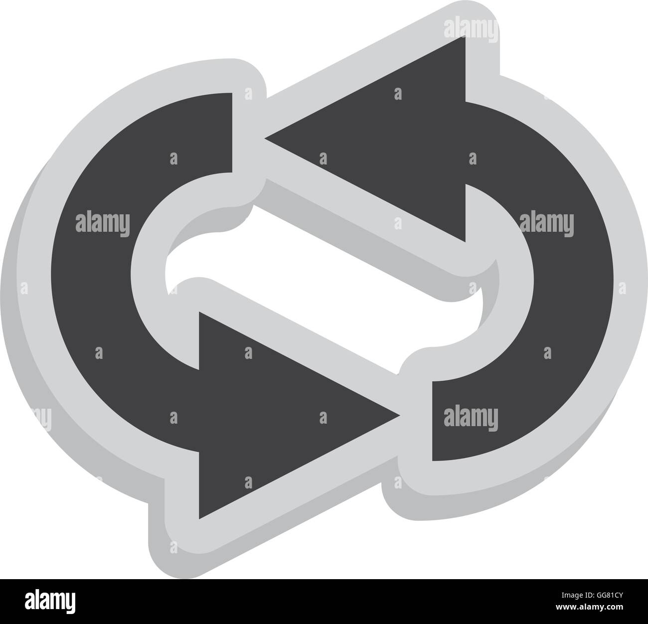 arrows signal index icon Stock Vector Image & Art - Alamy