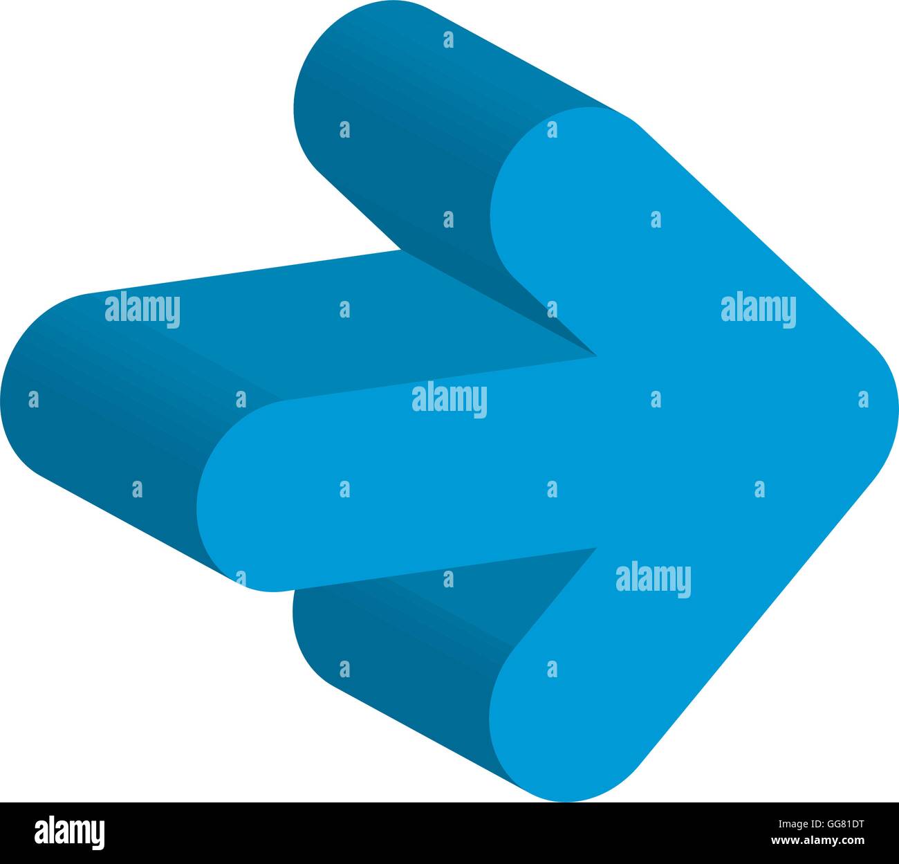 arrows signal index icon Stock Vector Image & Art - Alamy