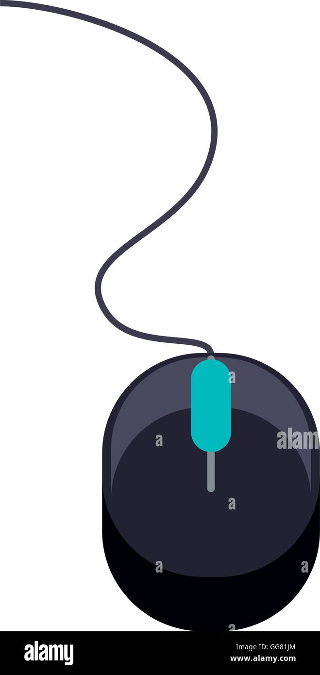 mouse gadget technology communication icon. Vector graphic Stock Vector ...