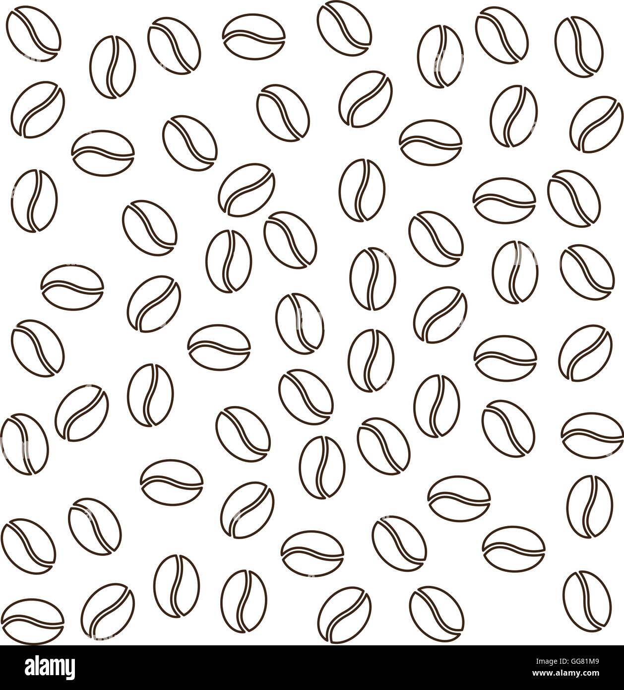 coffee grains isolated icon Stock Vector Image & Art - Alamy