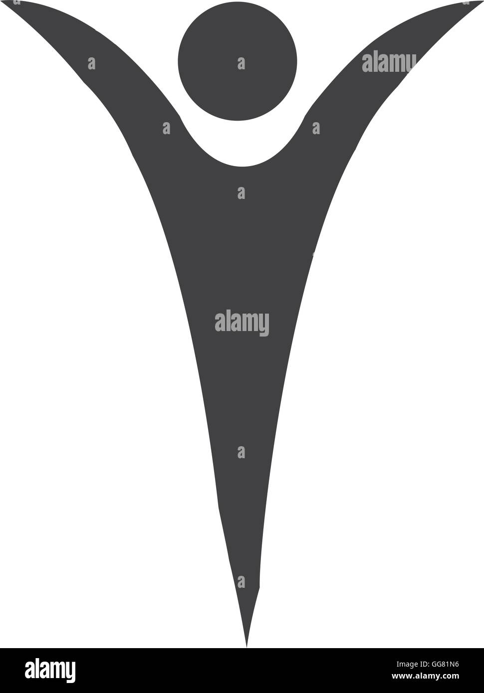 human figure silhouette icon Stock Vector Image & Art - Alamy