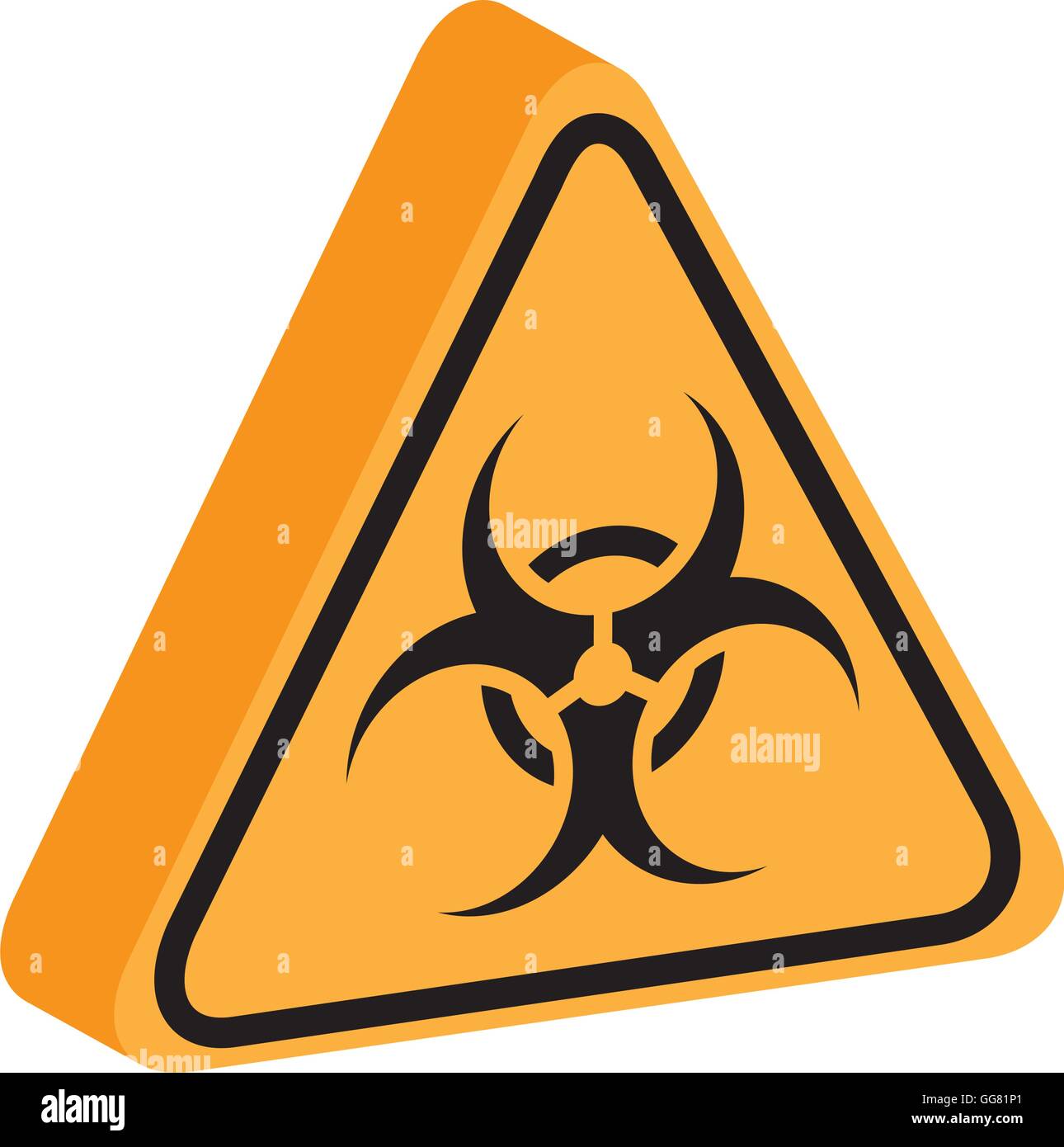 triangle yellow information signal icon Stock Vector Image & Art - Alamy