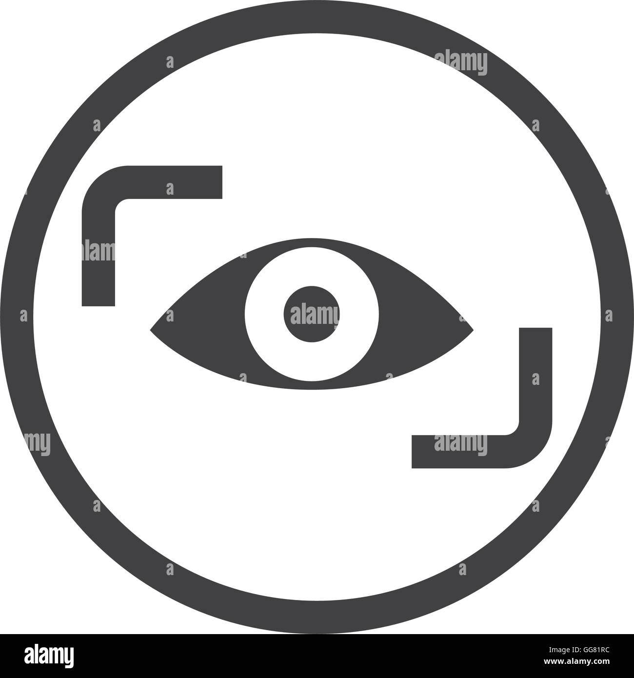 cctv eye security system insurace icon. Vector graphic Stock Vector ...