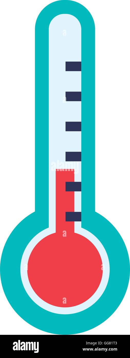 thermometer temperature science glass icon. Vector graphic Stock Vector ...