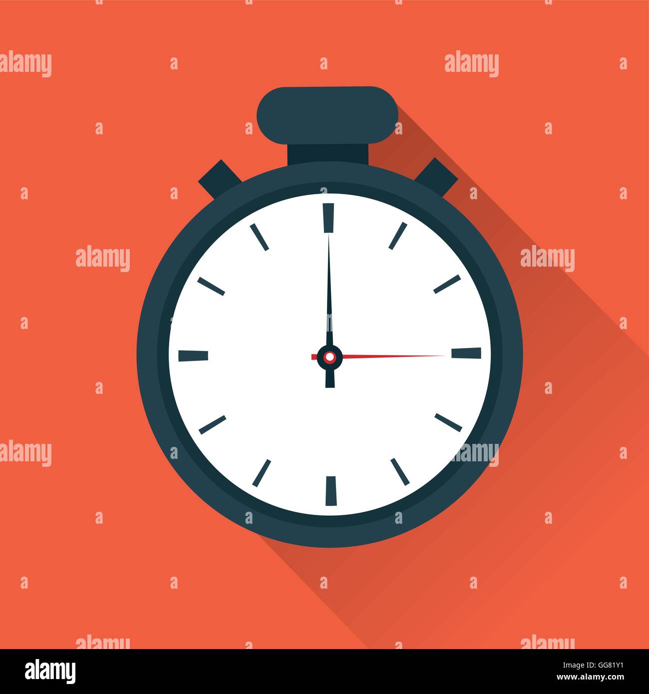 Chronometer icon. Time design. Vector graphic Stock Vector Image & Art ...