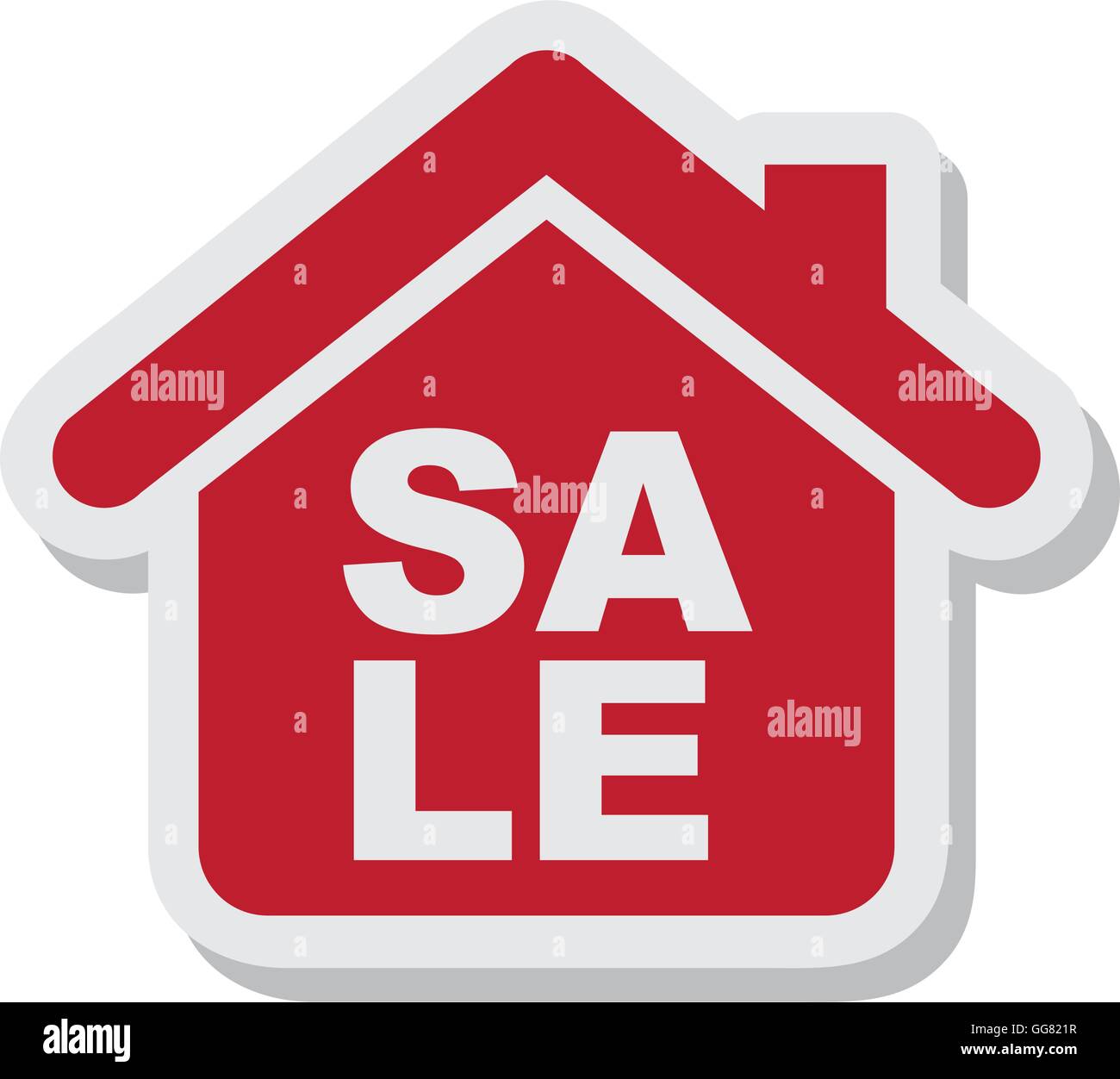house property isolated icon Stock Vector Image & Art - Alamy