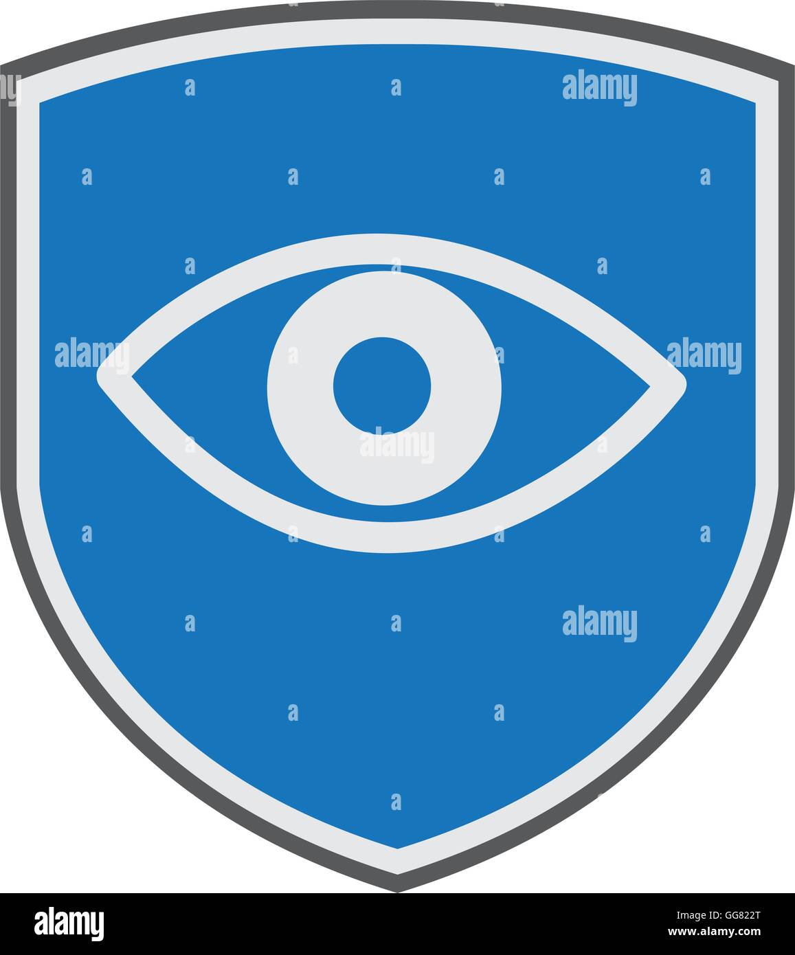 shield security system isolated icon Stock Vector Image & Art - Alamy