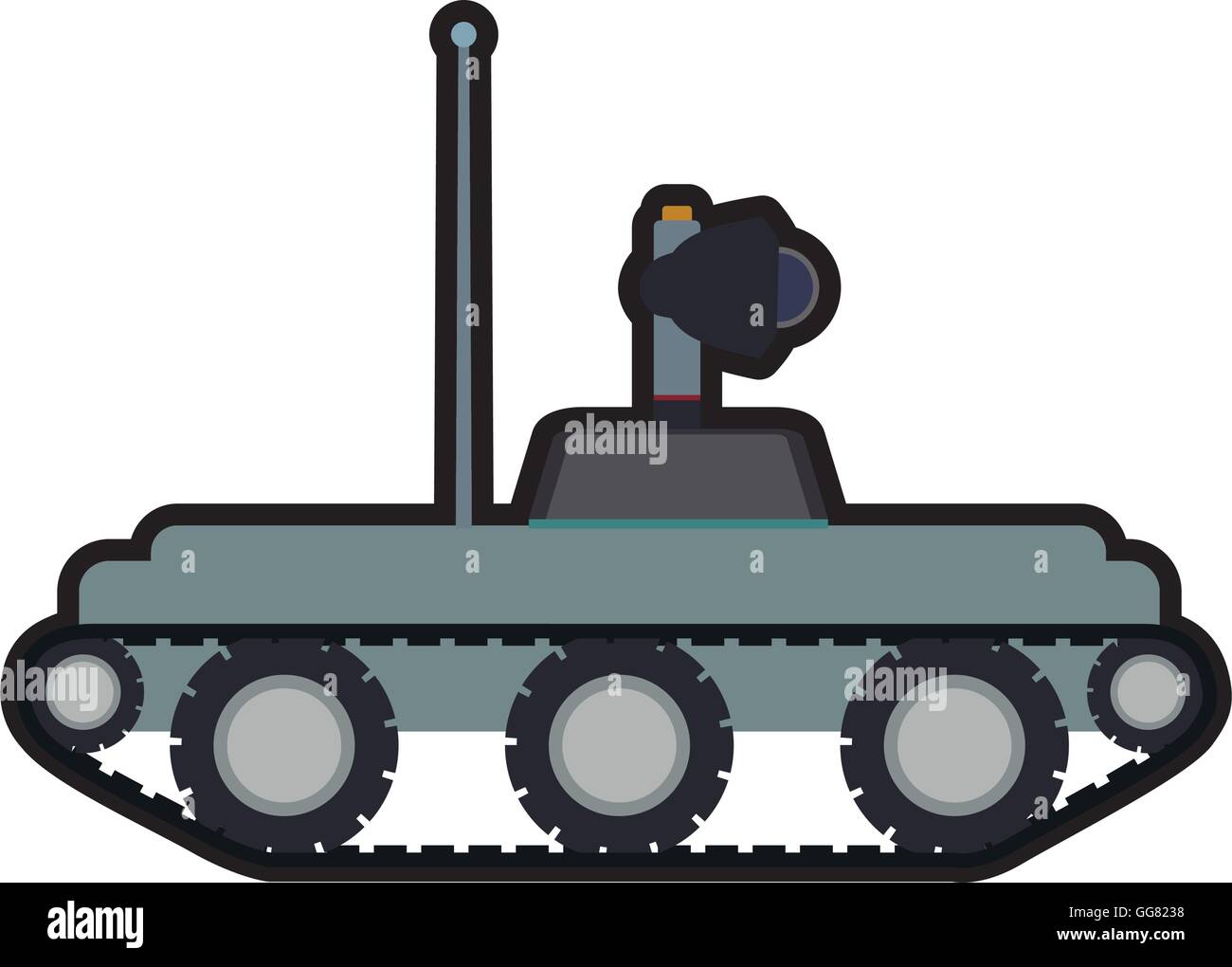 car transport robot technology android metal icon. Vector graph Stock ...