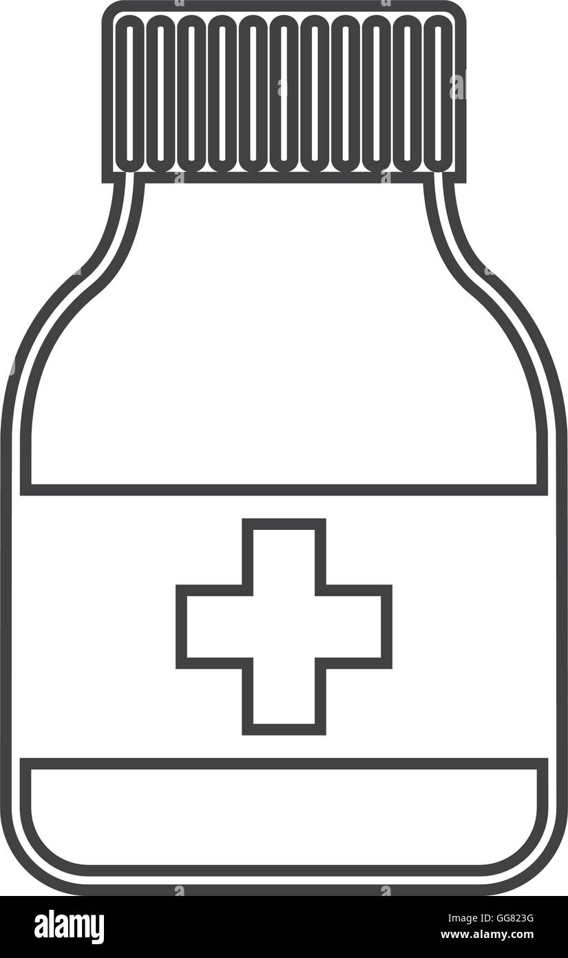 bootle drugs isolated icon Stock Vector Image & Art - Alamy