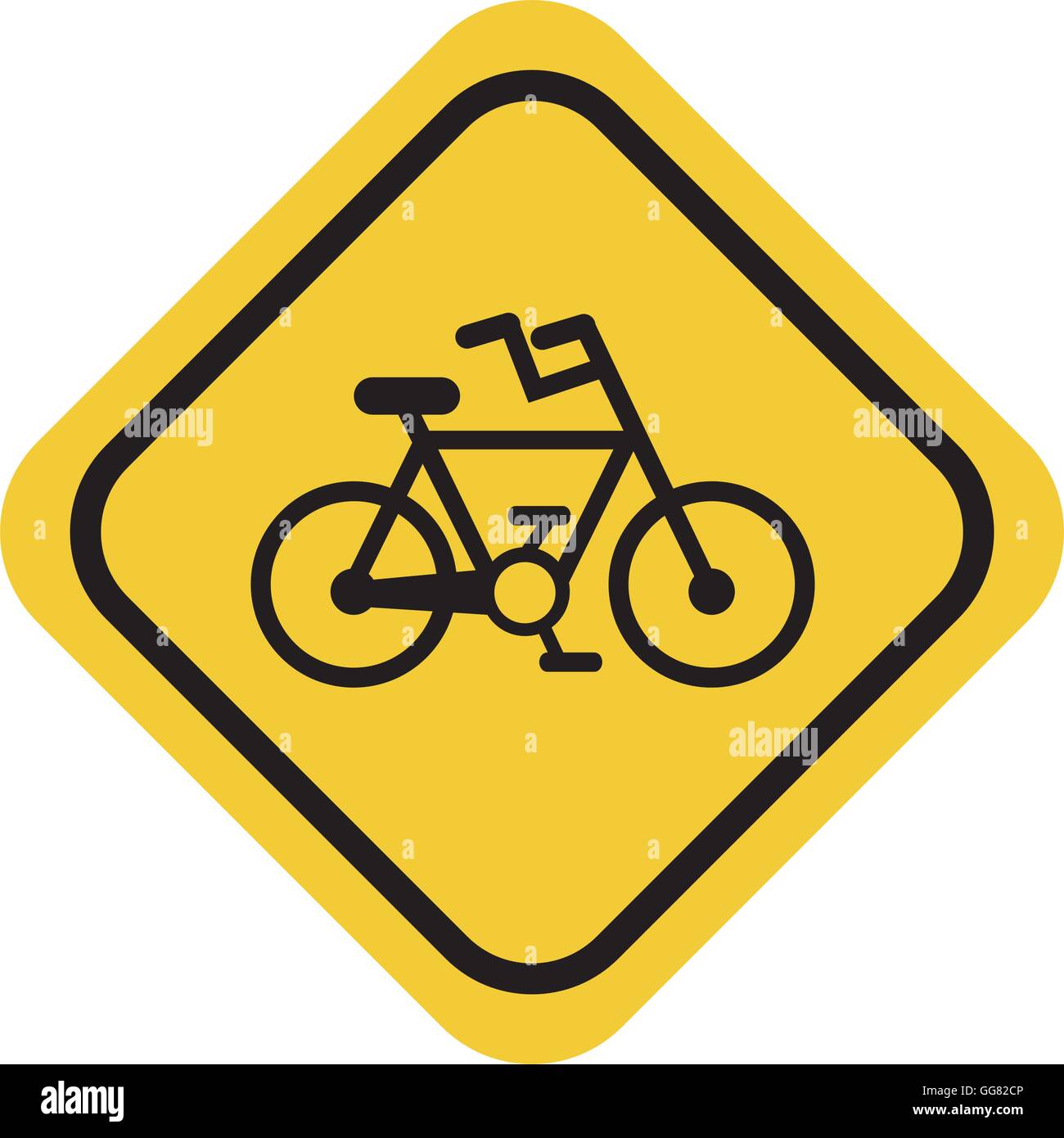 Rhombus sign signal traffic sign hi-res stock photography and images ...