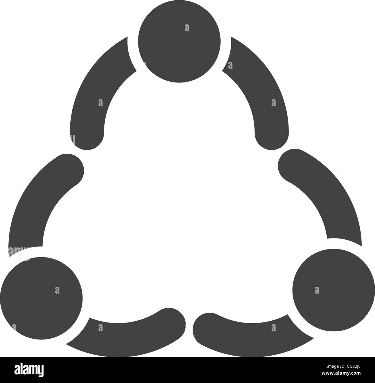 human figure group teamwork icon Stock Vector Image & Art - Alamy