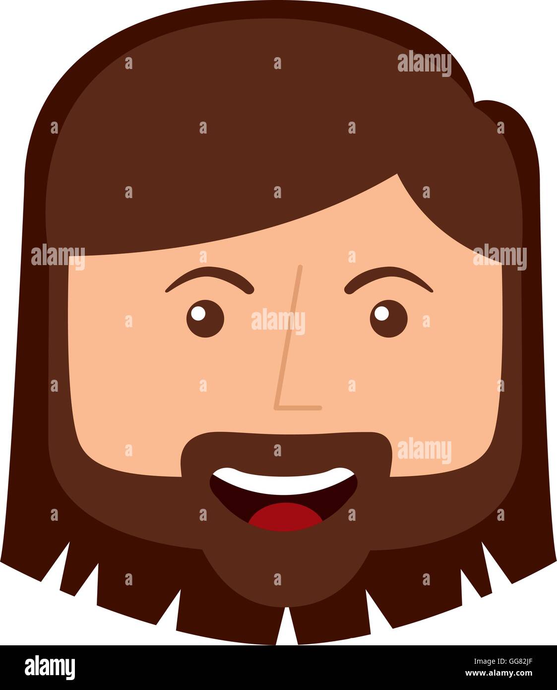 jesus christ man icon Stock Vector Image & Art - Alamy