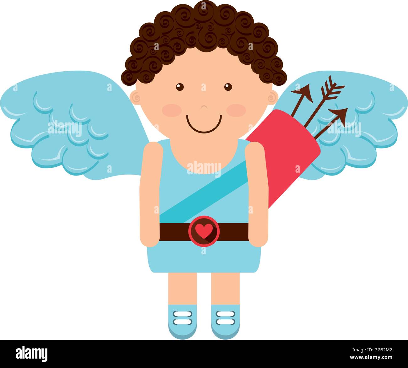angel cupid little icon Stock Vector Image & Art - Alamy