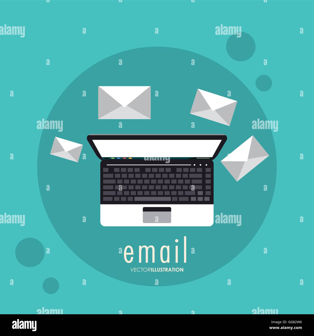 Envelope laptop email message mail icon. Vector graphic Stock Vector ... Envelope laptop email message mail icon. Vector graphic Stock Vector ...