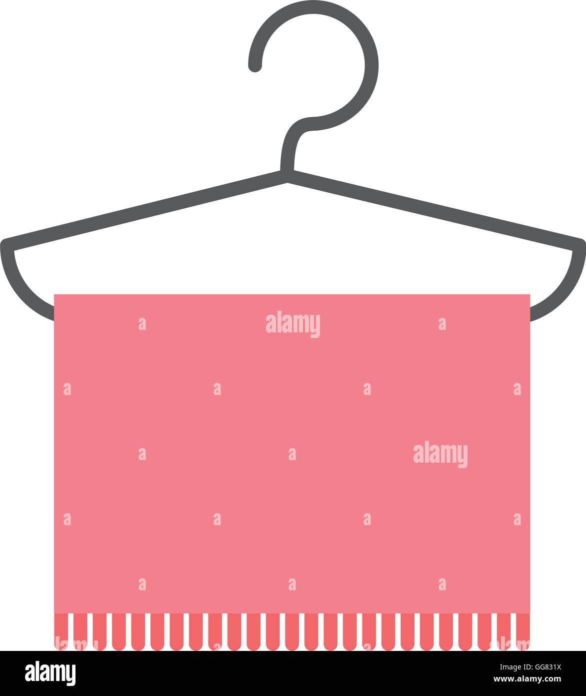 bath towel cloth icon Stock Vector Image & Art - Alamy