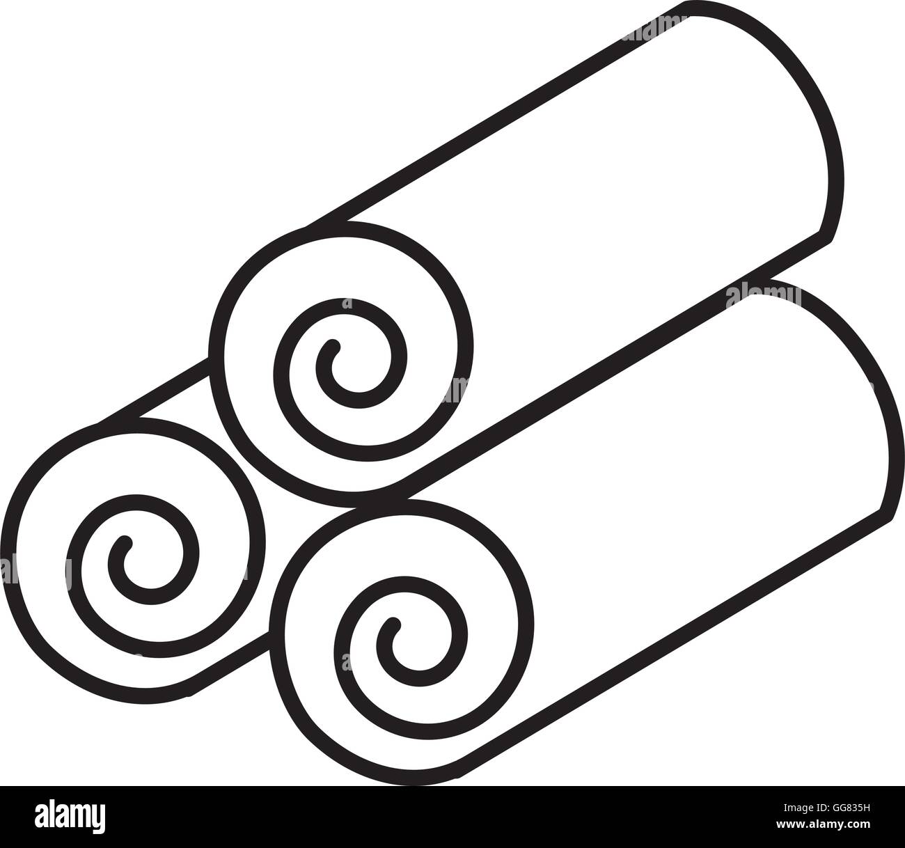 bath towel cloth icon Stock Vector Image & Art - Alamy