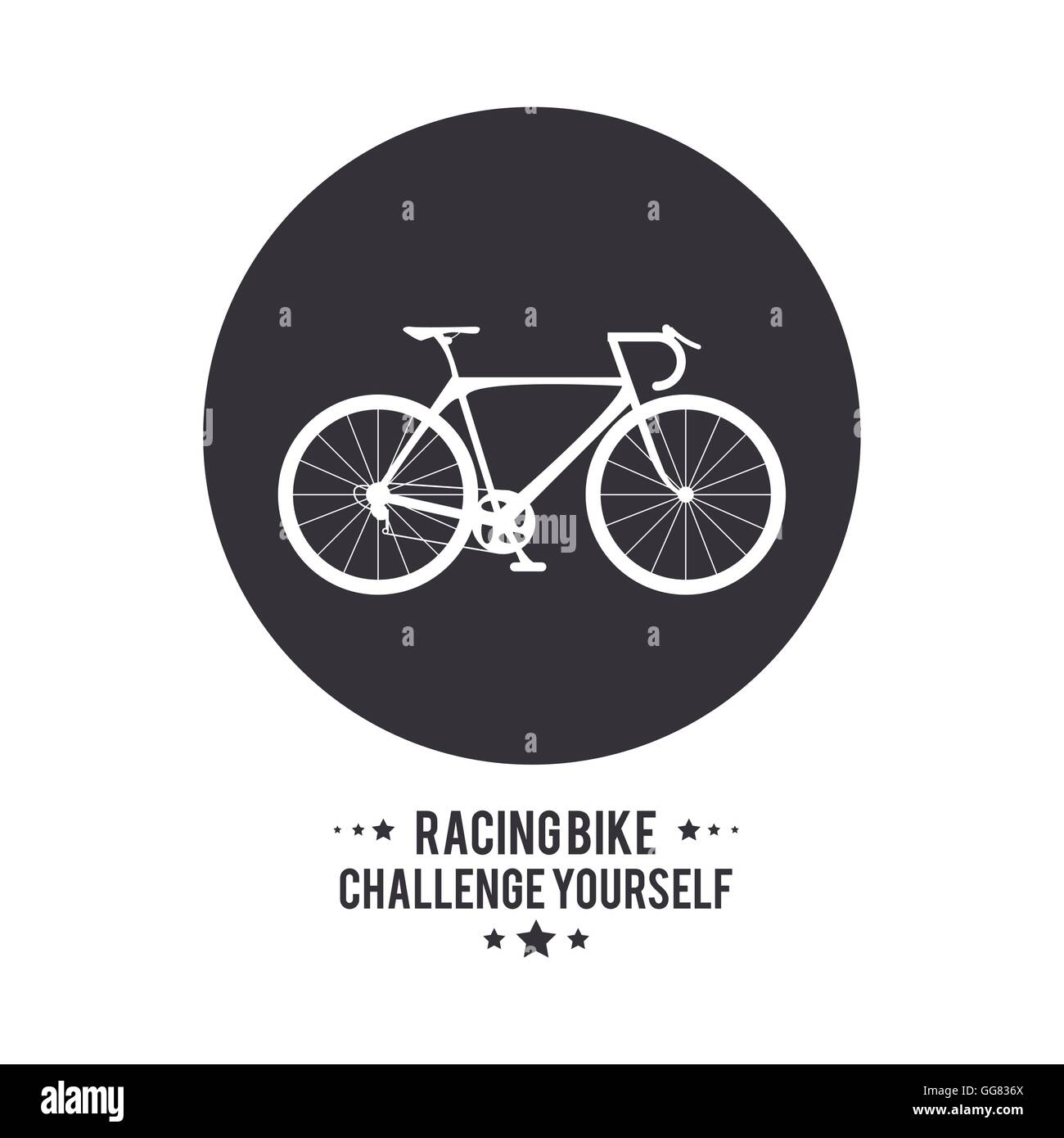 Cycling challenge Stock Vector Images - Alamy