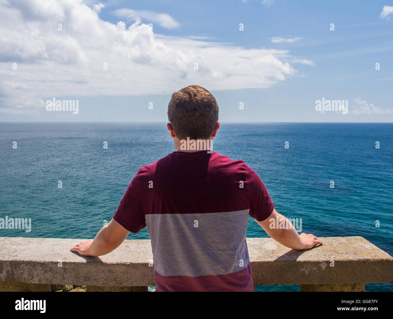 Contemplating ocean hi-res stock photography and images - Alamy