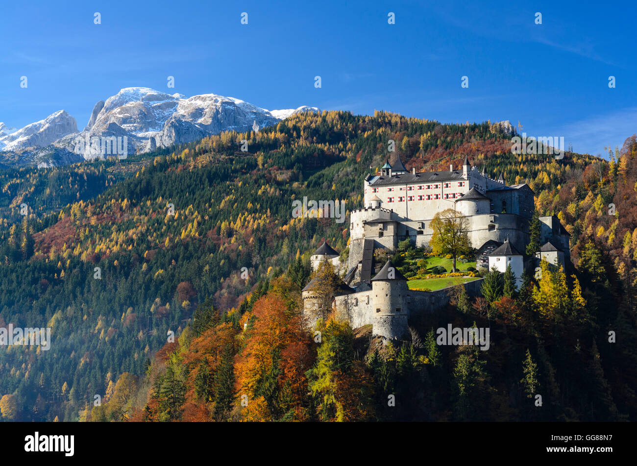 Hohenwerfen castle hi-res stock photography and images - Alamy