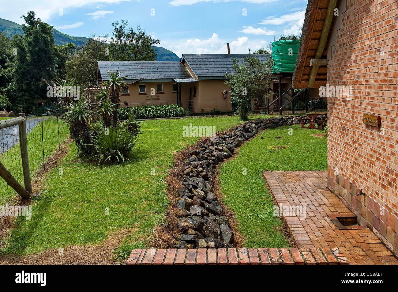 Guest house at Royal Natal National Park in Drakensberg, South Africa ...