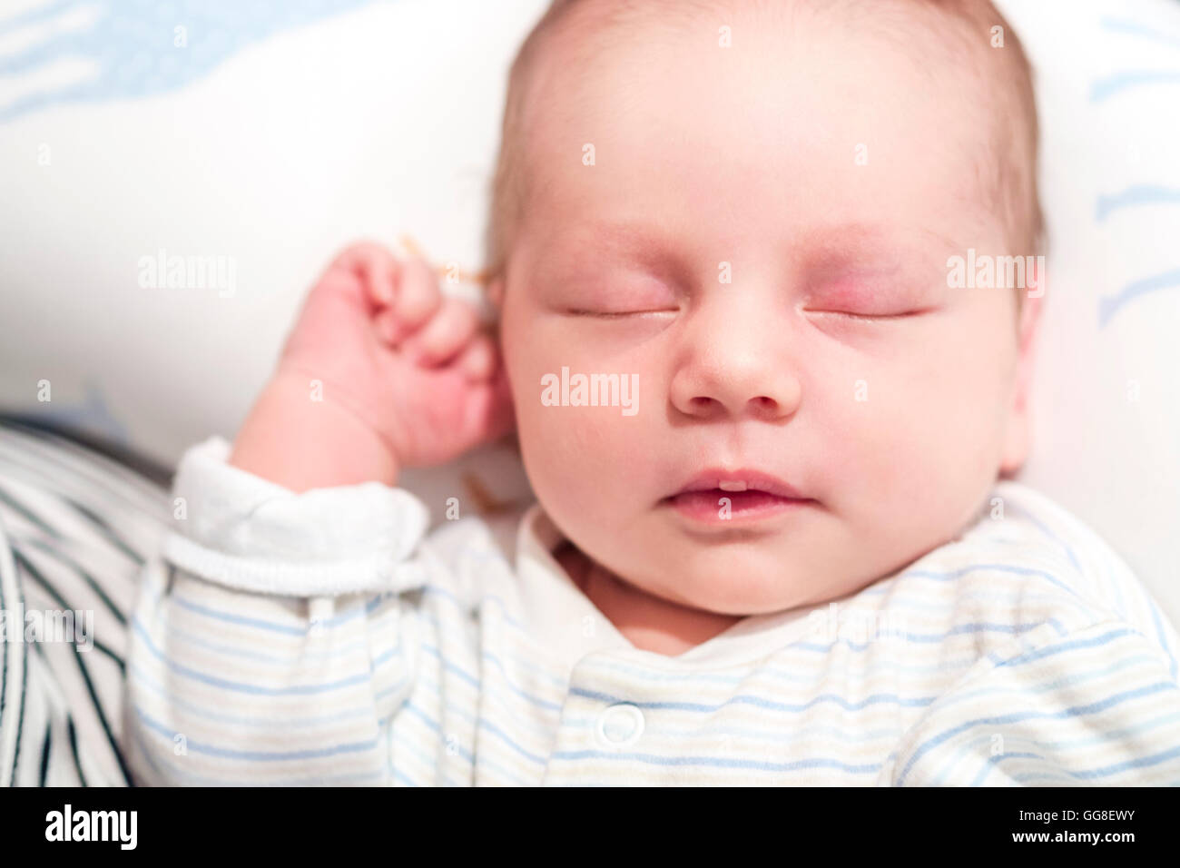 newborn child sleeping Stock Photo - Alamy