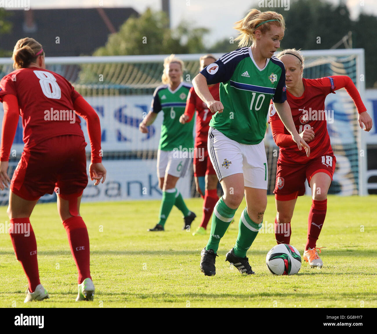 Lurgan, Northern Ireland. 03rd August 2016. Group 6 Qualifier ...
