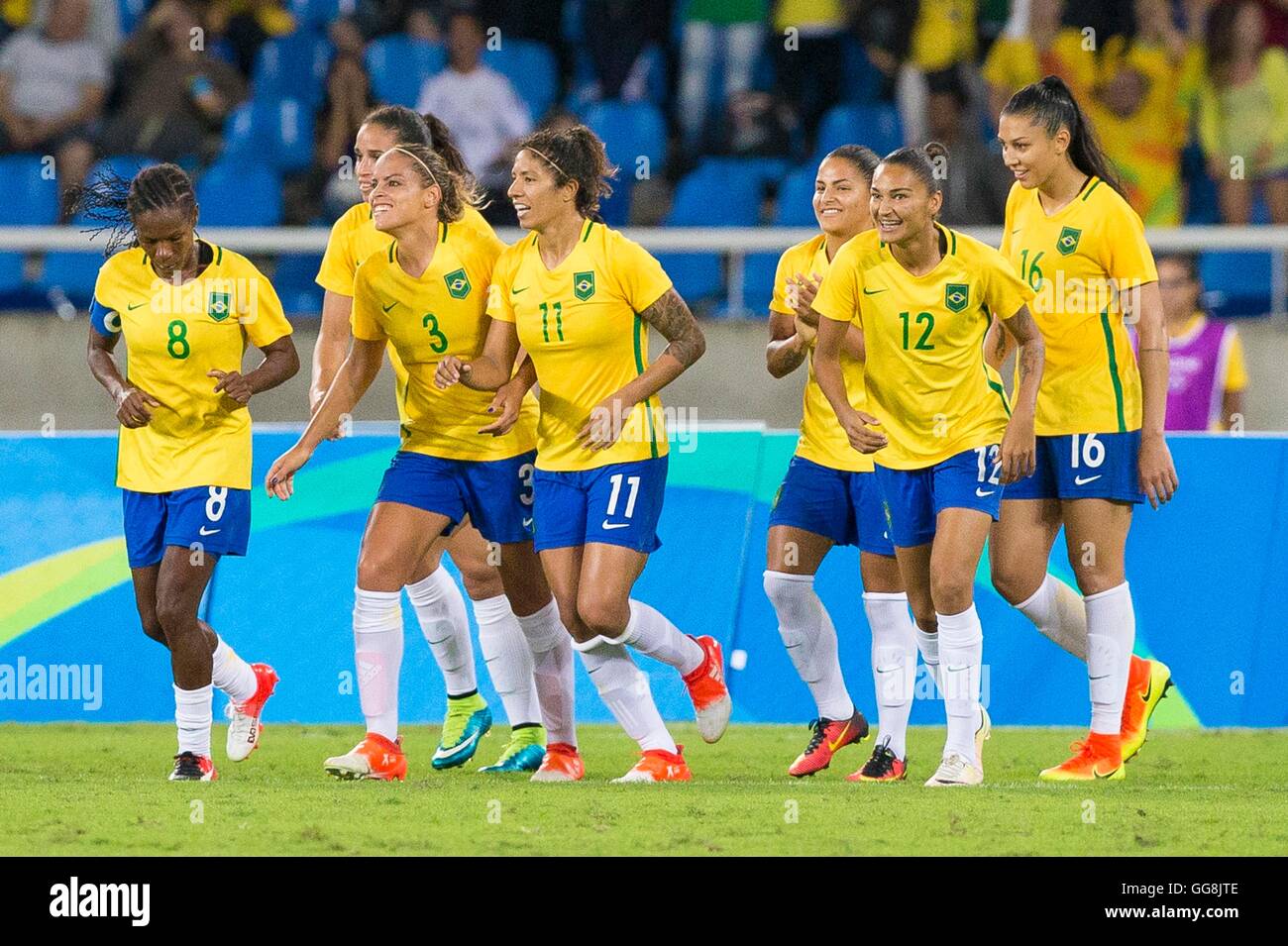 RIO DE JANEIRO, RJ - 03.08.2016: OLYMPICS 2016 FOOTBALL RJ ...