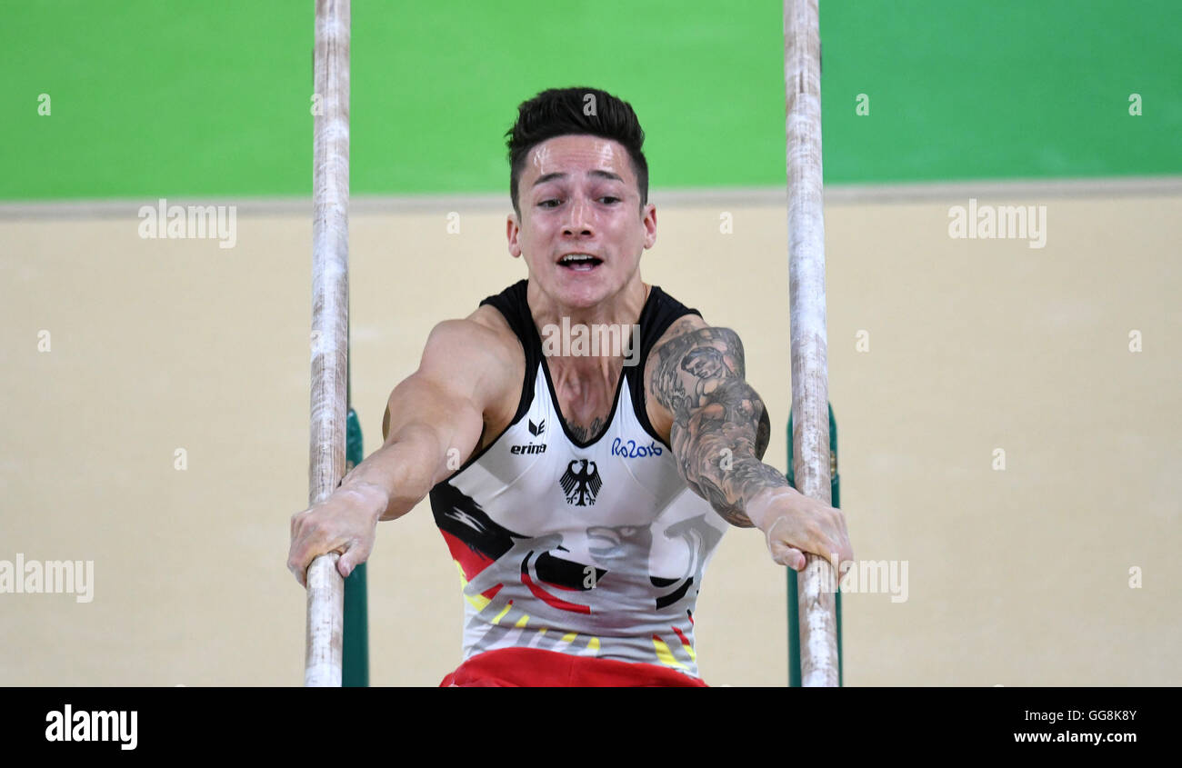 Rio de Janeiro, Brazil. 3rd Aug, 2016. Marcel Nguyen of Germany ...
