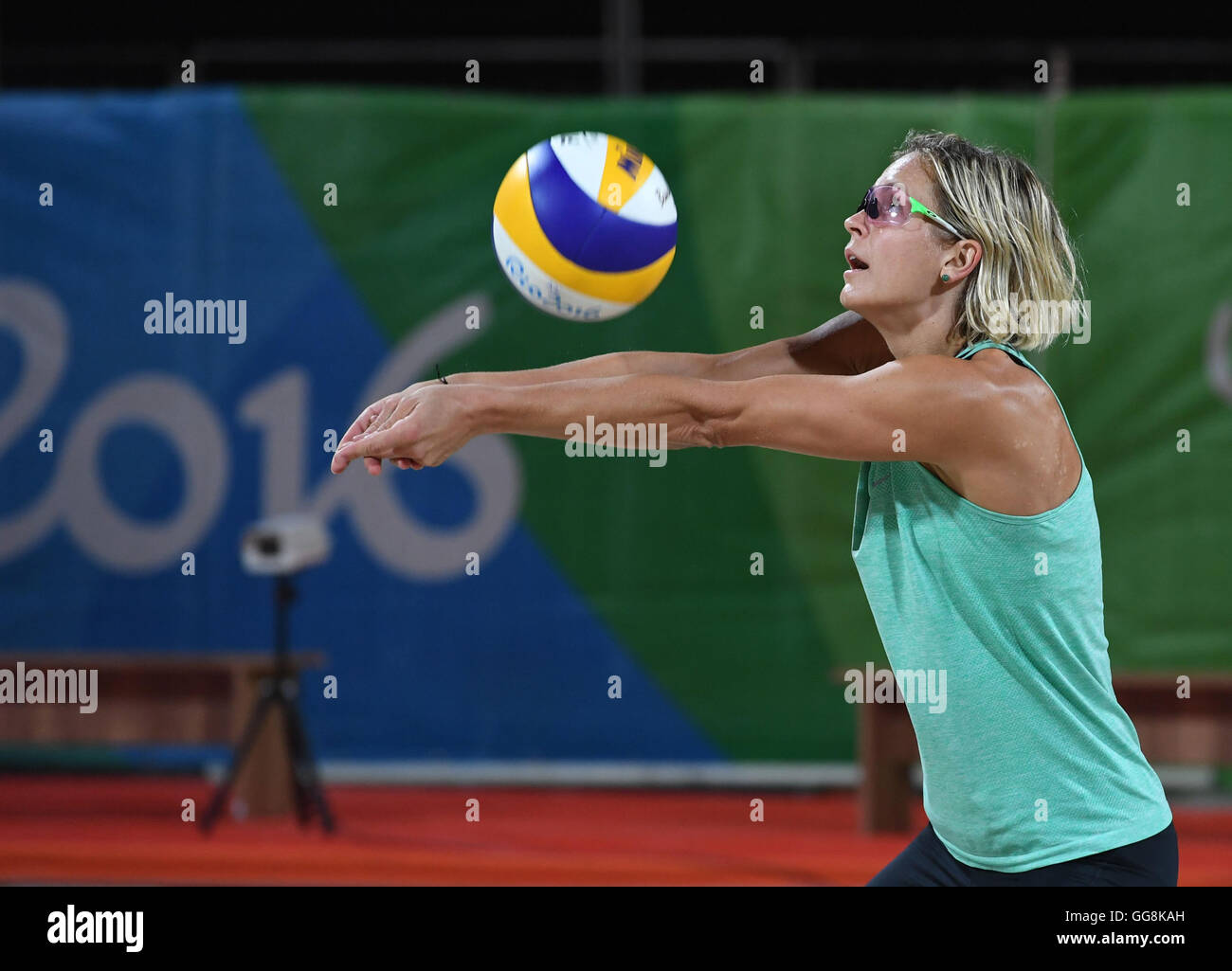 Rio de Janeiro, Brazil. 3rd Aug, 2016. Laura Ludwig of Germany in ...