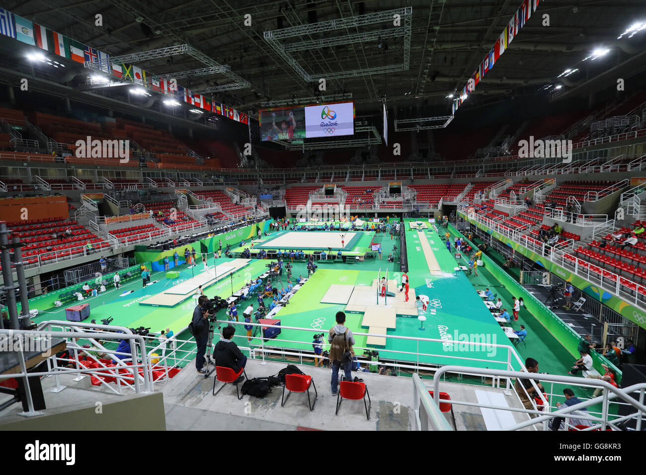 Gymnastics arena rio 2016 hi-res stock photography and images - Alamy