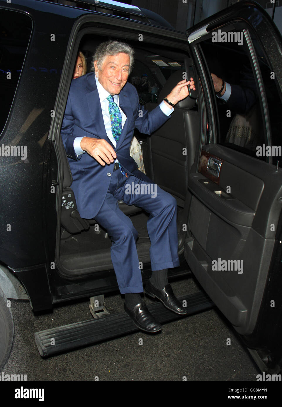 New York, USA. 3rd August, 2016. Tony Bennett at Tony Bennett Birthday ...