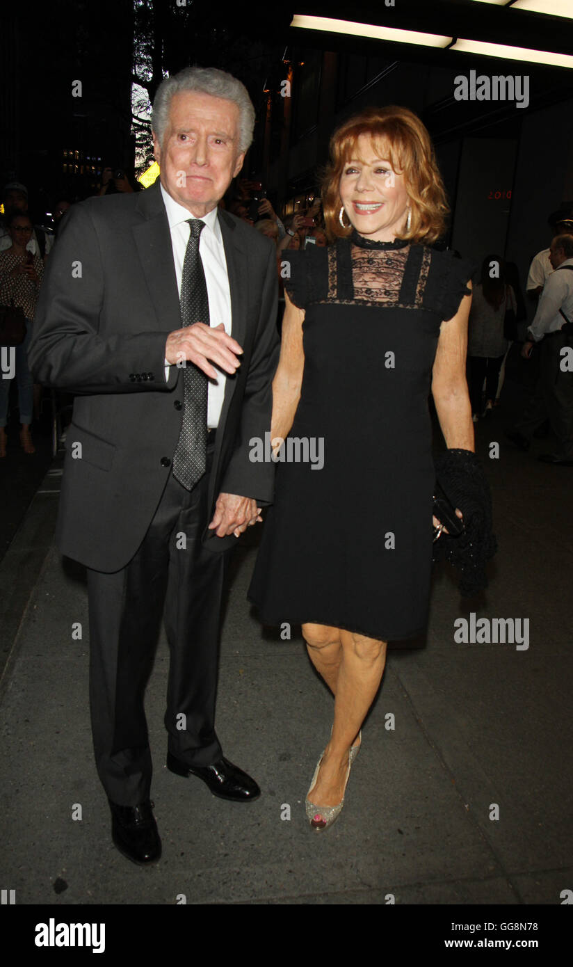 Joy Philbin Regis Philbin In High Resolution Stock Photography and ...