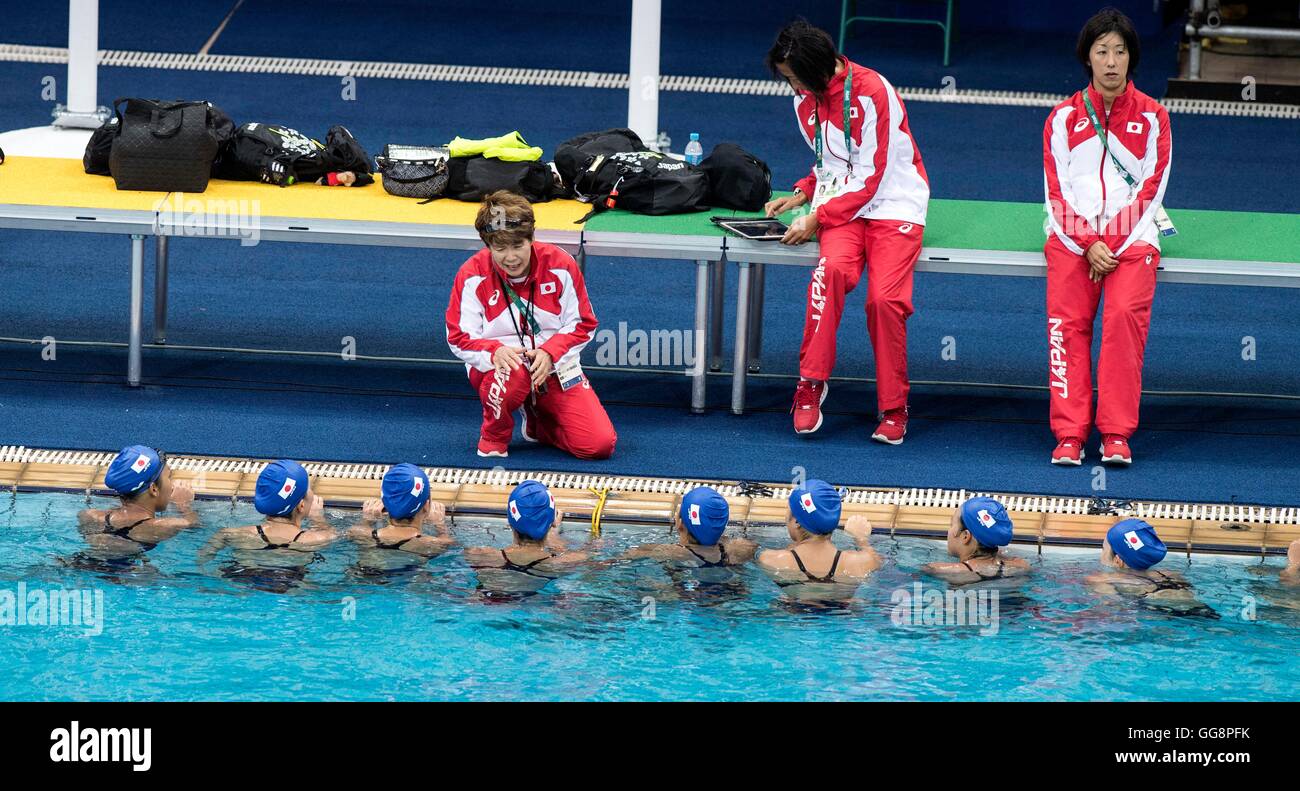 Rio de Janeiro, Brazil. 3rd Aug, 2016. (L-R) Masayo Imura, Miya ...