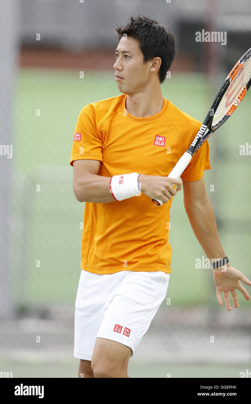 Rio de Janeiro, Brazil. 3rd Aug, 2016. Kei Nishikori (JPN) Tennis : Men ...