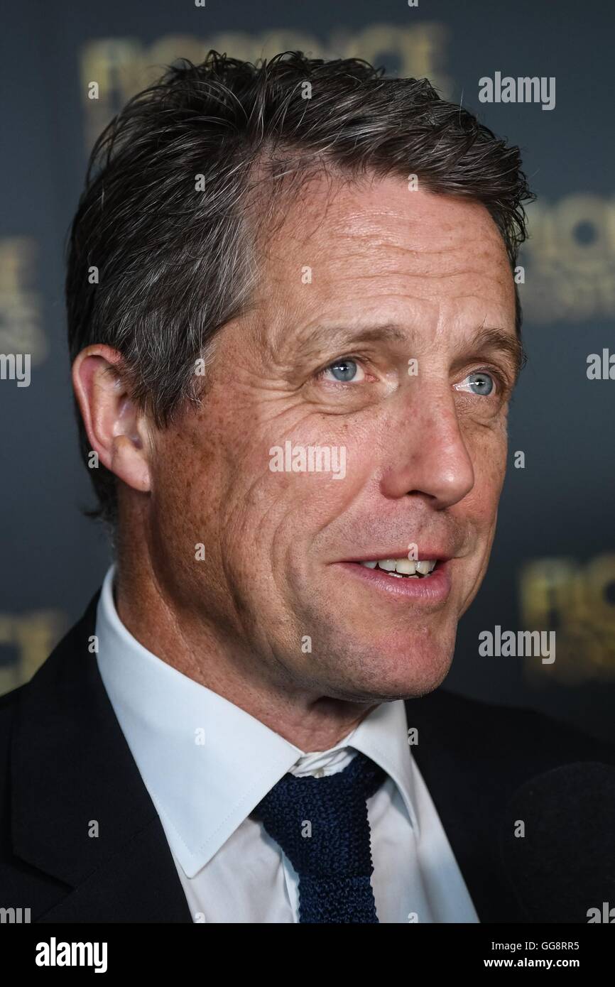 New York, NY, USA. 9th Aug, 2016. Hugh Grant at arrivals for FLORENCE ...