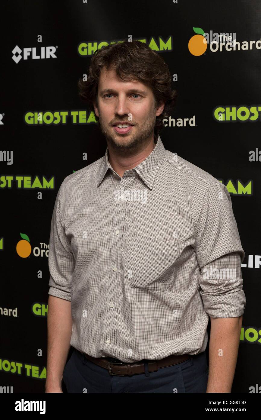New York, NY, USA. 9th Aug, 2016. Jon Heder at arrivals for GHOST TEAM ...