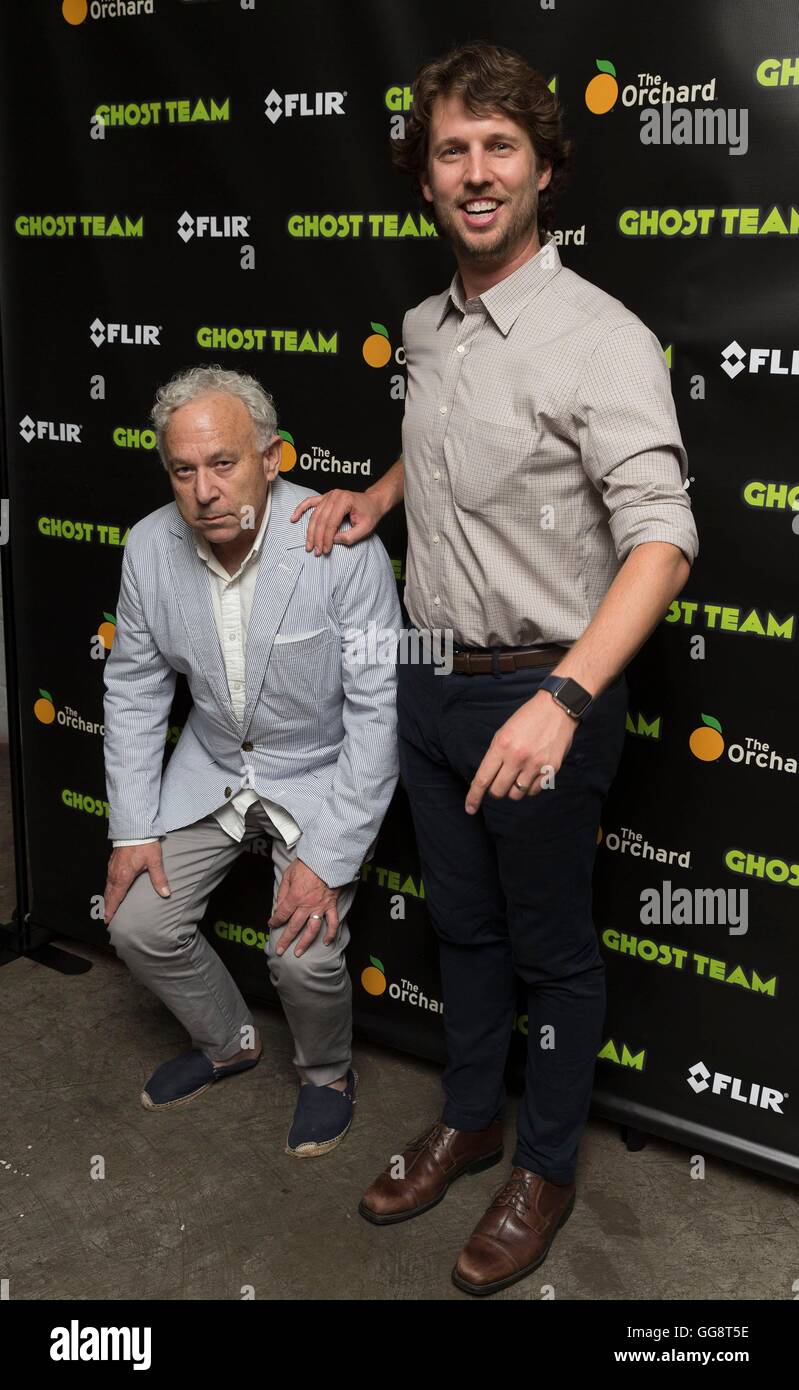 New York, NY, USA. 9th Aug, 2016. Tom Schiller, Jon Heder at arrivals ...