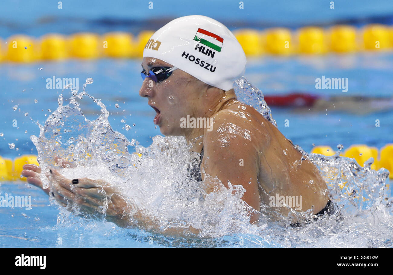 Rio De Janeiro, Brazil. 9th Aug, 2016. Hungary's Katinka Hosszu ...