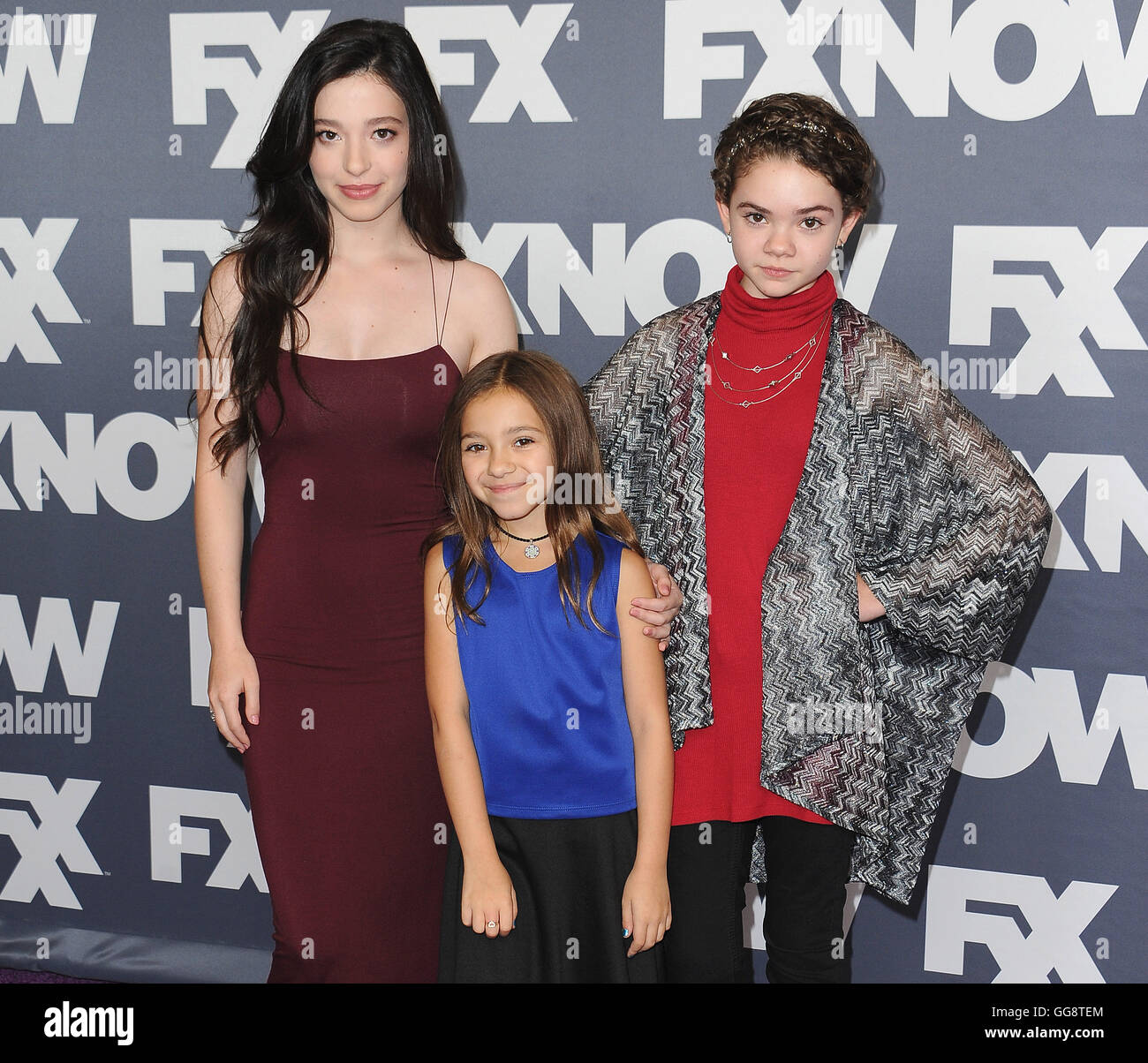 Beverly Hills, USA. 9th August, 2016. Mikey Madison, Olivia Edward and ...