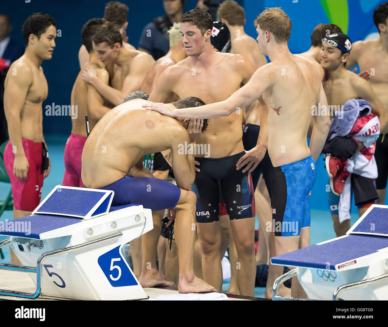 Rio de Janeiro, RJ, Brazil. 9th Aug, 2016. OLYMPICS SWIMMING: Michael ...